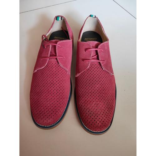 Jual Sepatu The Derby Shoes Branded Merk Antton & Co Red Valved ...