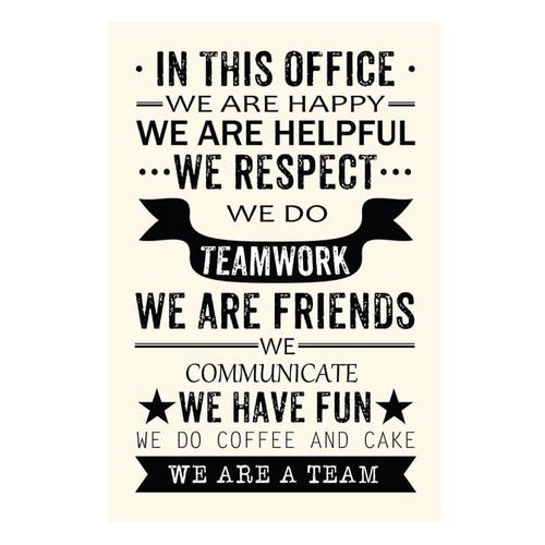 Jual Hiasan Dinding / Kata Bijak - Teamwork / Poster Kantor - Jakarta ...