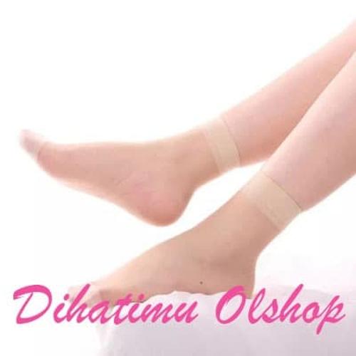 Jual Kaos Kaki Stocking Pendek Nylon Transparan Light Beige - Jakarta ...