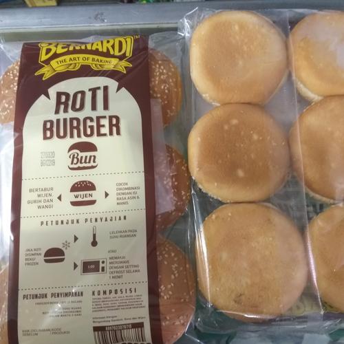 Jual ROTI BURGER DENGAN WIJEN ISI 6PCS BERNARDI - Jakarta Selatan - DBK ...