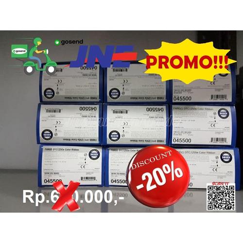 Jual RIBBON WARNA PRINTER ID CARD FARGO DTC 1250E SINGLE SIDE - Jakarta ...