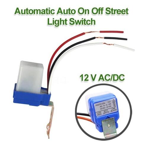Jual AC/DC 12V / 10A - Automatic Auto On Off Photo Street Light Switch ...