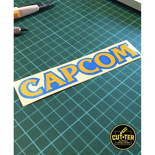 Jual cutting sticker CAPCOM logo - Jakarta Barat - CUTTER STICKER ...