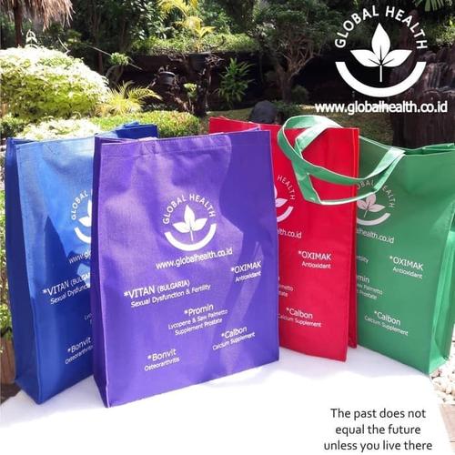 Jual Tote bag Tebal D600/ Tas Kain Goodie Bag Tebal custom include ...