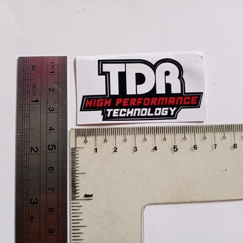 Jual Stiker / Sticker TDR Racing Black Logo Kecil - Kab. Langkat ...