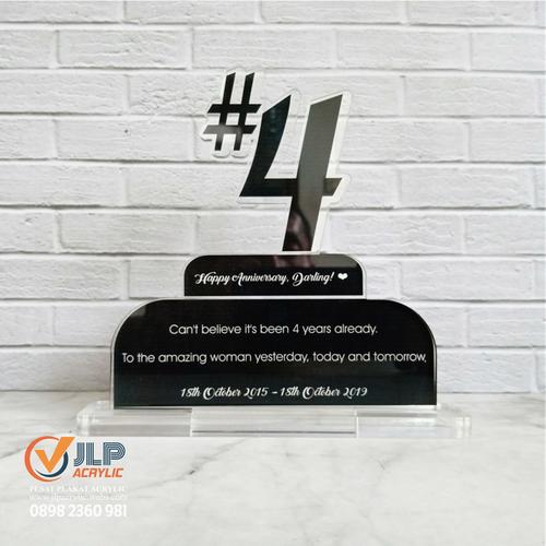 Jual [EXPRESS] PIALA PLAKAT AKRILIK PLAKAT PIAGAM TROPHY AKRILIK 20X10 ...