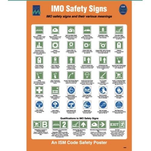 Jual IMO Safety Signs Poster IMPA 331536 ISM Code Safety Poster ...