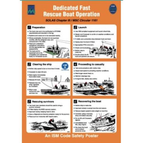 Jual Dedicated Fast Rescue Boat Poster IMPA 331573 Maritime Progress ...