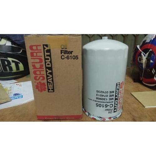 Jual Filter Oli Mitsubishi Fuso 6D40/FM517 C-6105 C6105 C 6105 Sakura ...