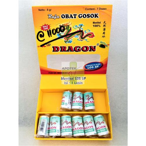 Jual Pokpeng Menthol Gosok Dragon SP Kecil 8 gr Los Isi Saja - Kota ...