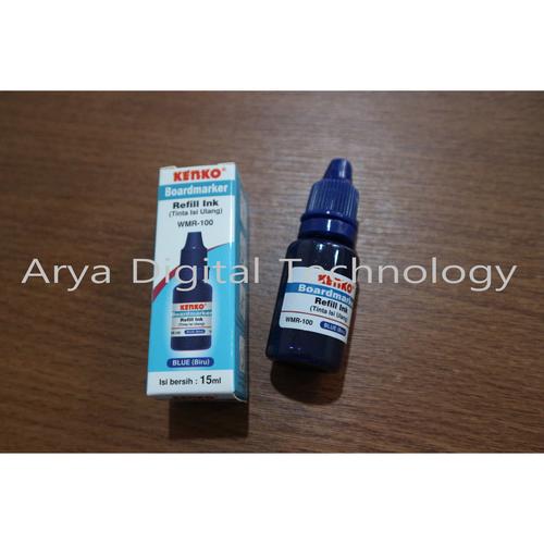 Jual Tinta Isi Ulang Spidol Refill Ink Boardmarker Kenko Biru Bukan ...