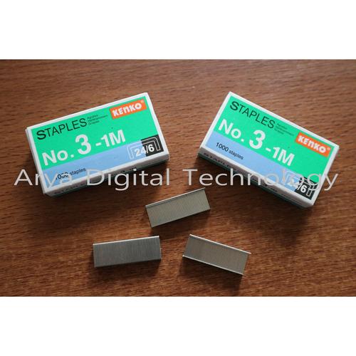 Jual Isi Staples No 3 Kenko Refill Steples Stepler Hekter Jetrekan ...