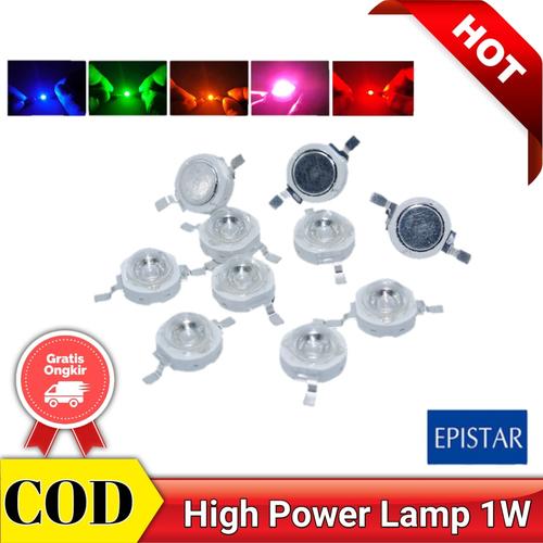Jual High Power Lamp HPL LED 1W Merah/Hijau/Biru/FullSpec - Biru - Kab ...