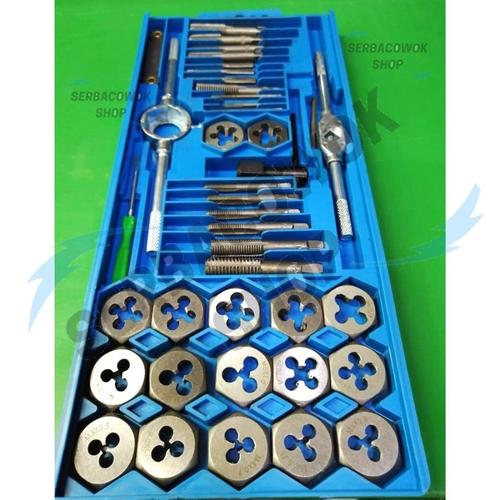 Jual Tap And Die Set-Tap Snai Set 40 Pcs-Tap Dan Senai Set Drat ...