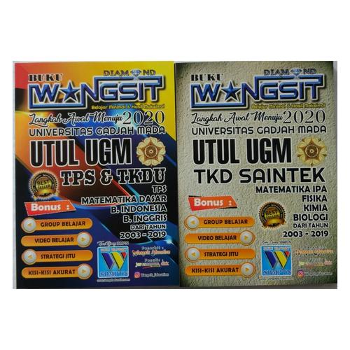 Jual buku Wangsit Paket UTUL UGM SAINTEK 2020 - TPS & TKDU - Kab. Tangerang - Diaz Shop | Tokopedia