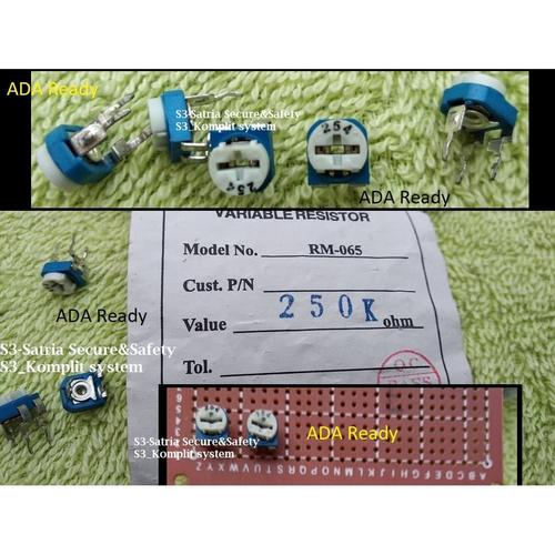 Jual Trimpot VR 250K Biru 250 K Kilo Trimmer Variable Resistor 254 ...