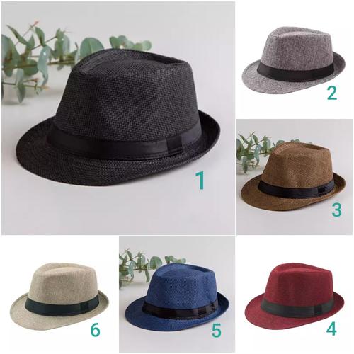 Jual Topi fedora list simpel - cream - Kab. Bekasi - AFZA HEADWEAR ...