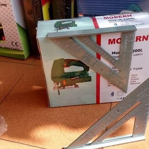 Jual Penggaris Arsitek Segitiga Siku Aluminium Speed Square Sudut ...