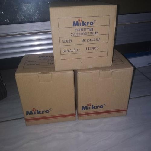 Jual mikro model MK 234A -240A IDMT EARTH FAULT RELAY - Kab. Tangerang ...