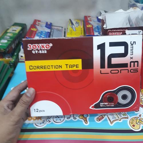 Jual corection tape joyko 1box isi 12 buah - Jakarta Pusat - toko evan ...