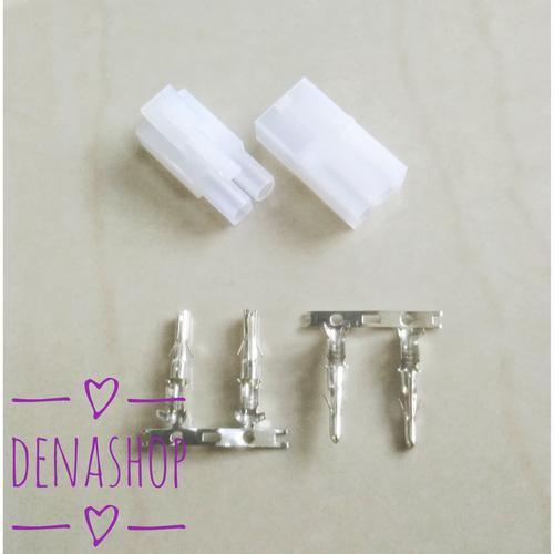 Jual jack 2pin Connector konektor tamiya Male Female Plug - Kota Bekasi ...