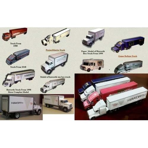 Jual DIY Papercraft Kendaraan Truk Simple 10 Model - Kota Bandung ...