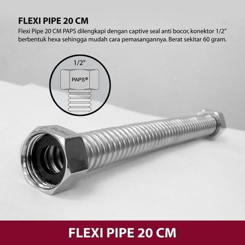 Jual PAPS FLEXIBLE FLEKSIBEL PIPE KAKU FP 20 CM SELANG AIR PANAS & DINGIN - Jakarta Utara - TOKO ...
