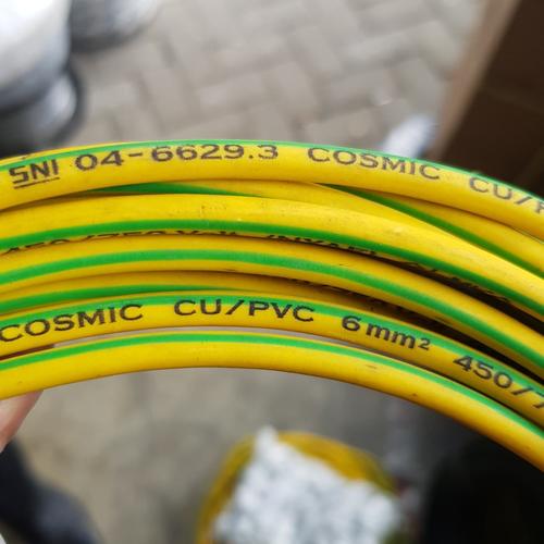 Jual Kabel Grounding NYA 6mm Meteran / Kabel Grounding Kuning Hijau ...