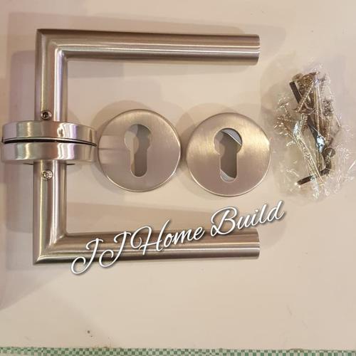 Jual Handle roses stainless/Gagang pintu model L siku stainless stell ...