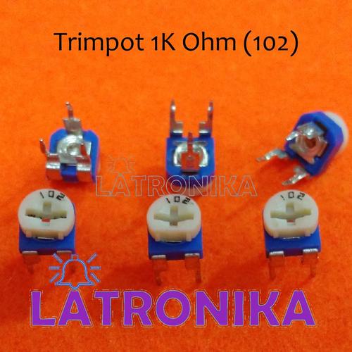 Jual Trimpot 1k Potensio 1k VR 102 Variable Resistor Potensiometer 1K ...