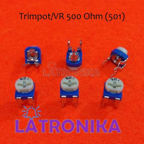 Jual Trimpot 500 Potensio 500 VR 501 Variable Resistor Potensiometer ...