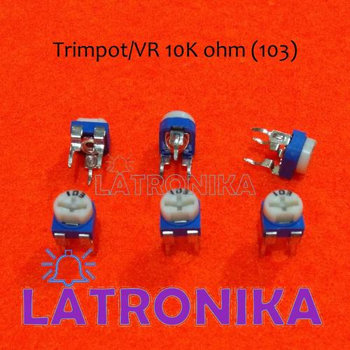 Jual Trimpot 10k Potensio 10k VR 103 Variable Resistor Potensiometer ...