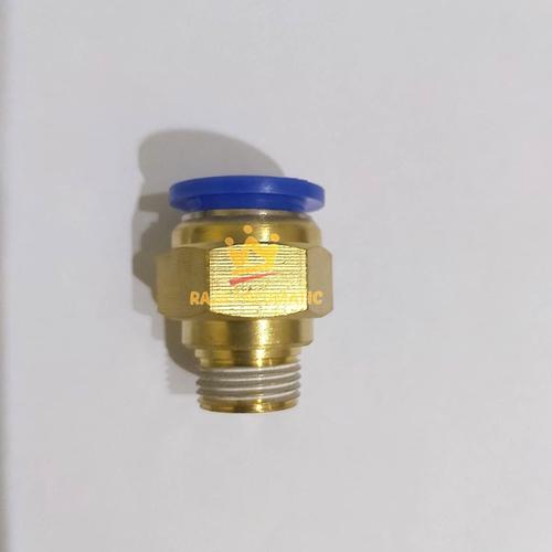 Jual FITTING ANGIN ATAU NEPEL CONECTOR ANGIN LURUS PC 12 X 1/4 ...