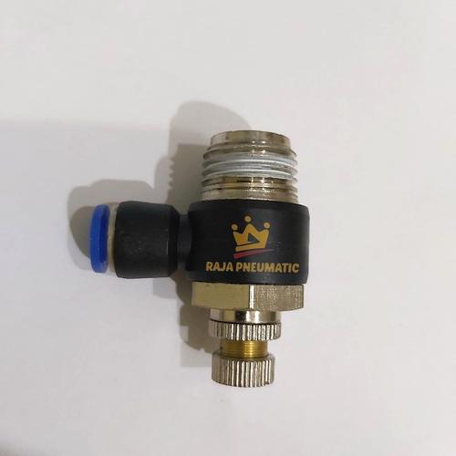 Jual FITTING ANGIN SPEED CONTROL TIPE ESL/JSC SELANG 8MM DRAT 1/2 ...