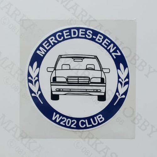 Jual Sticker Mercedes Benz W202 Club Tempel Dalam - Kab. Bandung ...