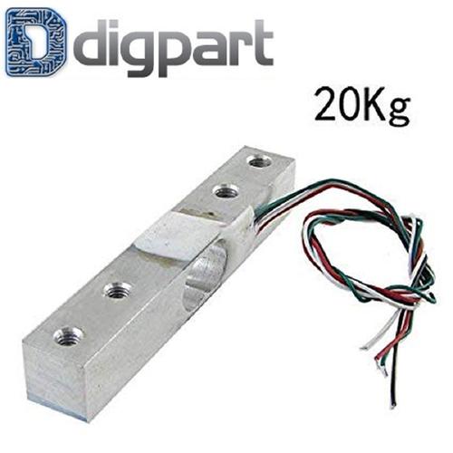 Jual Load Cell Strain Gauge Weigh Scale 20Kg Sensor Berat Timbangan ...