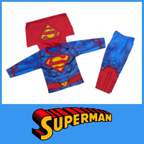 Jual Baju Kostum Anak Superman III Setelan Panjang Cowok Superhero - 8 ...