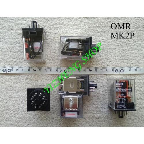 Jual RELAY 220VAC 8 PIN BULAT OMR MK2P-I - Kab. Sidoarjo - YIZHENG SHOP | Tokopedia