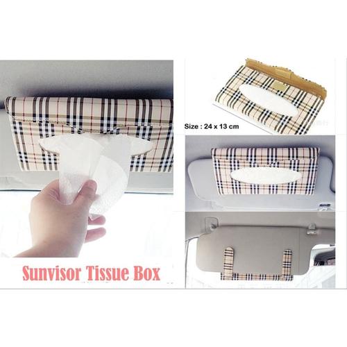 Jual Tempat Tisu Sun Visor Mobil Tissue Model garis - Garis - Jakarta ...