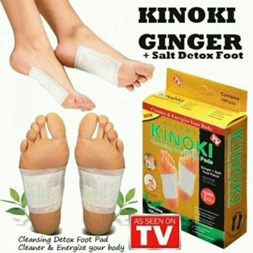 Jual KINOKI GOLD Jahe Ginger Salt Koyo Kaki Detox Herbal food pad ...