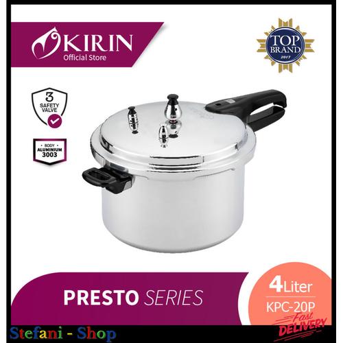 Jual Panci presto KPC-20P ( 4 Liter ) - Kirin - Jakarta Utara - KimberlyOnShop | Tokopedia