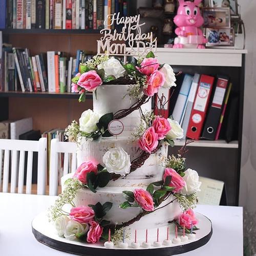 Promo Kue Pernikahan / Wedding Cake Bunga 3 susun / MOHON BACA ...