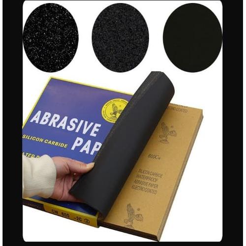 Jual AMPLAS HALUS PREMIUM LEMBARAN EAGLE NO 400 500 800 1000 2000 - 240 ...