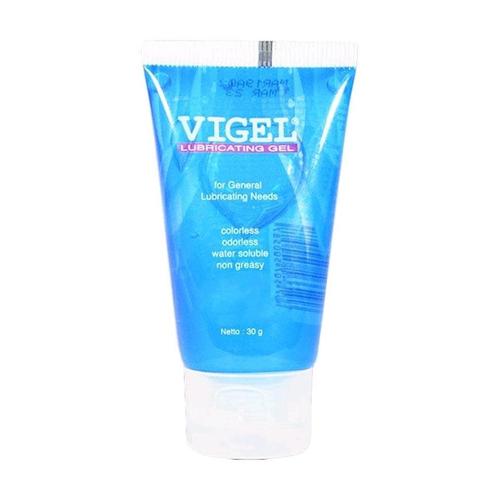 Jual Vigel Lubricating gel isi 30 gram - Pelumas Lubrikan Gel Original ...