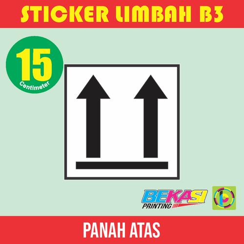 Jual Sticker K3 Safety Sign Limbah B3 Uk. 15 cm PANAH - Kota Bekasi ...