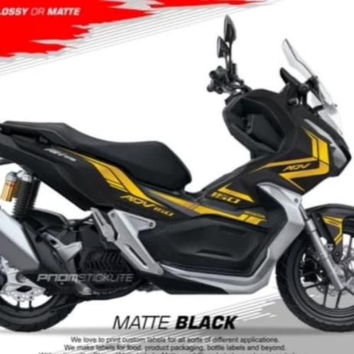 Jual Cutting Sticker Honda Adv 150 Stiker decal adv gold - Kab ...