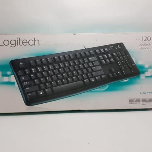 Jual Keyboard Usb K120 keyboard logitek k120 kibot kibod komputer ...
