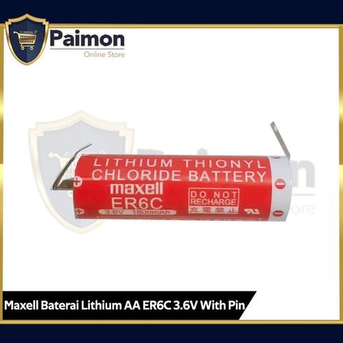 Jual Maxell Baterai Lithium AA ER6C 3.6V With Pin - Jakarta Barat ...
