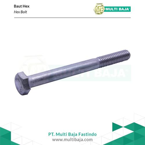 Jual Baut Hexagon Stainless Steel 304 M10 x 200 HT (Hex Bolt) - Jakarta ...