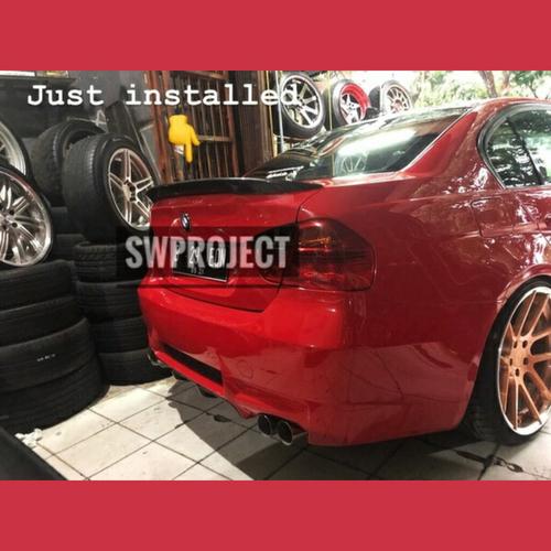 Jual Ducktail Duck Tail Fender Belakang BMW E90 Carbon Kevlar Non LCI ...